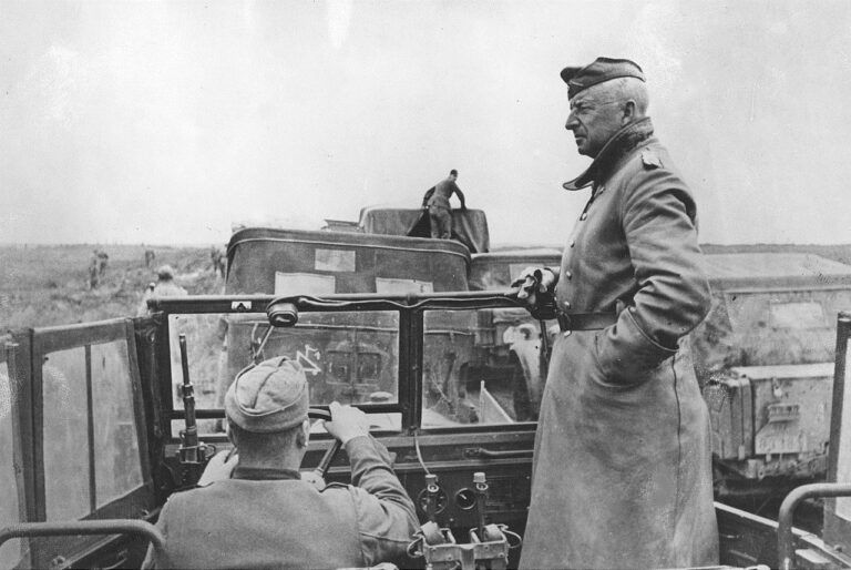 Field Marshal Erich von Manstein on the Kerch front in May 1942 - WW2 ...