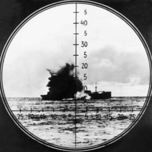 Periscope view from a German U-Boat, 1942 - WW2 HistoryBook